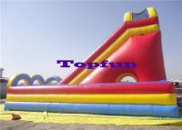 China Large Size Square Inflatable Slide Mall Advertising Amusement Slide for sale