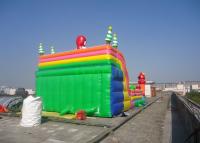 China 0.45 - 0.55mm PVC Inflatable Amusement Park Slide Unti - Ruptured for sale