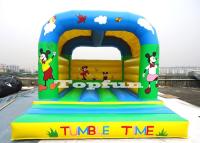 China Inflatable Micky House Jumping Castle / Tumble Time For Resorts And Parks for sale