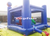 China Halloween Inflatable Jumping Castle / Bounce And Slide In Monsters House for sale