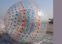 China Blue Dots Hamster Inflatable Zorb Ball for sale