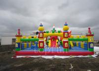 China PVC Tarpaulin Mickey Mouse Inflatable Amusement Park For Commercial Uses for sale