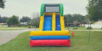 China Resorts 0.55mm Plato Inflatable Water Slide For Kids for sale