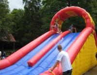 China Customized Rent Giant Pvc Inflatable Water Slide For Backyard for sale