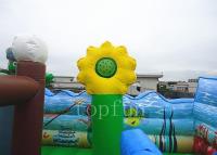 China Commercial Rental Inflatable Amusement Park , PVC Tarpaulin Ocean Theme Fun Land for sale