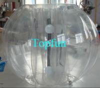China Transparent Body Inflatable Bumper Ball / 1.00mm Thickness PVC Balls for sale