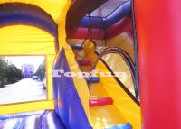 China 16ft Inflatable Jumping Castle , Bounce N Slide Combo Party Rental for sale
