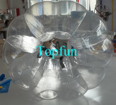 China Custom Toy Inflatable Bumper Ball With 1.0mm PVC / TPU 1.2m Diameter Petals Shape for sale