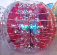 China Colour Inflatable Bumper Ball Human Bubble Soccer Ball Roll In Garden Yard for sale