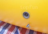 China Yellow Square Outdoor Inflatable Water Pools PVC For Water Walking Ball for sale