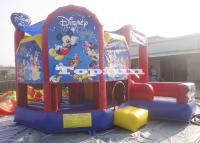 China Amusement Disney Parks Inflatable Jumping Castle Mickey Mouse In Downtown for sale