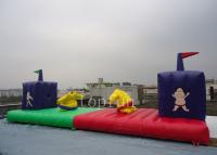 China Customized Inflatable Sumo Wrestler Costume , Adults / Kids Entertainment Sport Games for sale