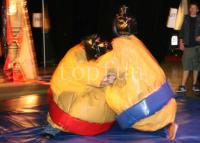 China Customized Inflatable Sumo Wrestler Costume , Adults / Kids Entertainment Sport Games for sale