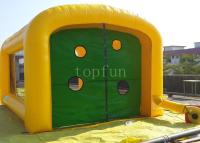 China Entertainment Kids / Adults Inflatable Sports Games PVC Inflatable Football Shooting for sale