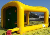 China Entertainment Kids / Adults Inflatable Sports Games PVC Inflatable Football Shooting for sale