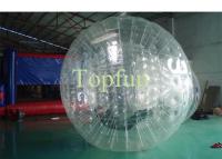 China PVC / TPU Inflatable Zorbing Ball On Land With 3 Diameter Meters for sale