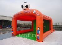 China PVC Football Shootout For Inflatable Soccer Field With 4 Goals for sale