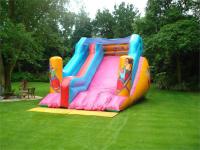 China Mini Colorful Kids Inflatable Dry Slide For Commerical for sale