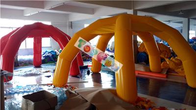 China PVC Airtight Frame Tube Legs Inflatable Event Tent For Beach / Car Shelter for sale