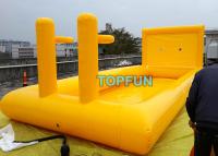 China Basketball Frame Inflatable Swimming Pools 10 x 4m Dimensions For Handle Boat for sale