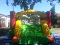China Rabbit Inflatable Bouncer Castle With Slide 6x3.5x2.5m for sale