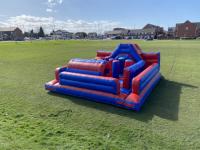 China Multi Play Inflatable Obstacle Courses For Commerical for sale