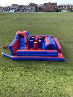 China Multi Play Inflatable Obstacle Courses For Commerical for sale
