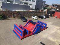 China Child Sport Games Inflatable Obstacle Courses 35 X 14ft Punchure - Proof for sale