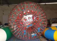 China Plato PVC Red Dot Body Zorb Ball With Safe Handles For Personal Party for sale