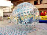 China 3 Persons 75 Kg Colorful Inflatable Zorbing Ball For Funny Activities CE for sale