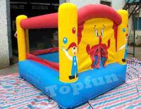 China Customized PVC Coated 210D Mylon Fabric Kindergarten Kids Mini Jumper For Entertainment for sale