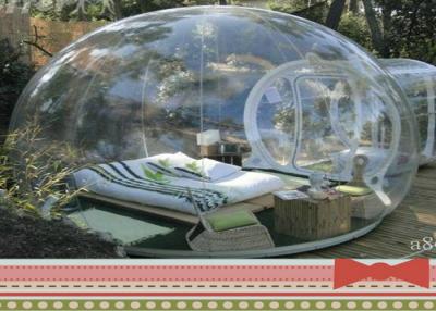 China Large 4M PVC Inflatable Clear Bubble Tent Waterproof For Camping for sale