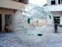 China 2m Clear Inflatable Zorb Ball Hot Air Sealed For Ramp / Grass Land / Hills for sale