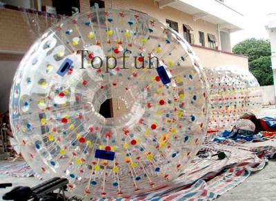 China Custom Leisure Giant Inflatable Zorb Ball 1.0mm / 0.8mm PVC / TPU for sale