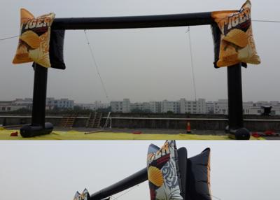 China 10 x 6m Waterproof Advertising Inflatables 0.6 - 0.9mm PVC Tarpaulin With Bags for sale