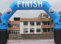 China Full Digital Printing Inflatable Arches Waterproof 0.55mm PVC Tarpaulin for sale