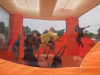 China PVC Coated Cartoon Tiger Inflatable Bouncer Castle Blow Up Jumping Castle for sale