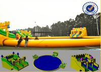 China PVC 30M Inflatable above ground Water Parks for sale
