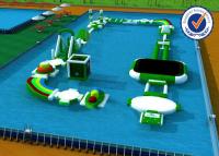 China 2000M2 Water Area Inflatable Water Parks , Amusement Sea Water Sport Games for sale