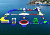 China Customized Inflatable Water Parks , 0.9mm PVC Water Playground Equipment for sale