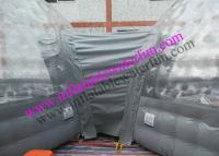 China Two 8m Combined Inflatable Bubble Tent , Event Clear Gray PVC Dome Tent for sale