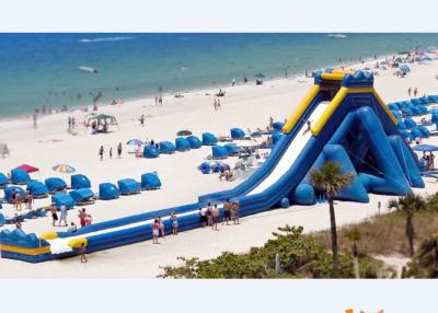 China 53.3m Long Hippo Water Slide Games Inflatable longest  Slide for beach for sale