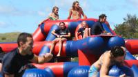 China EN14960 Inflatable Challenge Water Obstacle Course Water Parks Equipments for sale