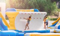 China UV Resistance Inflatable Water Park For Swimming Pools Lakes for sale