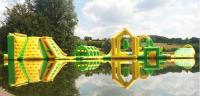 China Adult And Kids Inflatable Water Jumper Floating Obstacle Course for sale