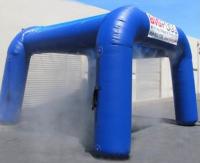 China Customized Blue Inflatable Tunnel Tent Advertising Commercial for sale