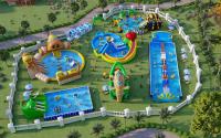 China Children And Adults Inflatable Water Park Combo Playgrounds for sale