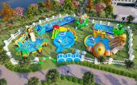 China Children And Adults Inflatable Water Park Combo Playgrounds for sale