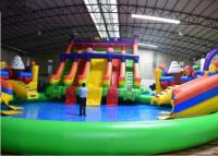 China Adult And Kids Inflatable Water Park Playground Swimming Pool for sale