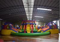 China Adult And Kids Inflatable Water Park Playground Swimming Pool for sale